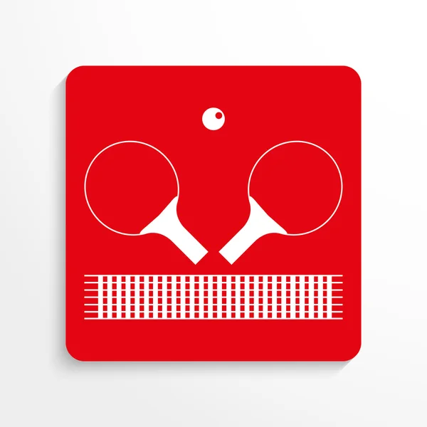 Table tennis icon Stock Vector Image by ©stalkerstudent #75557431