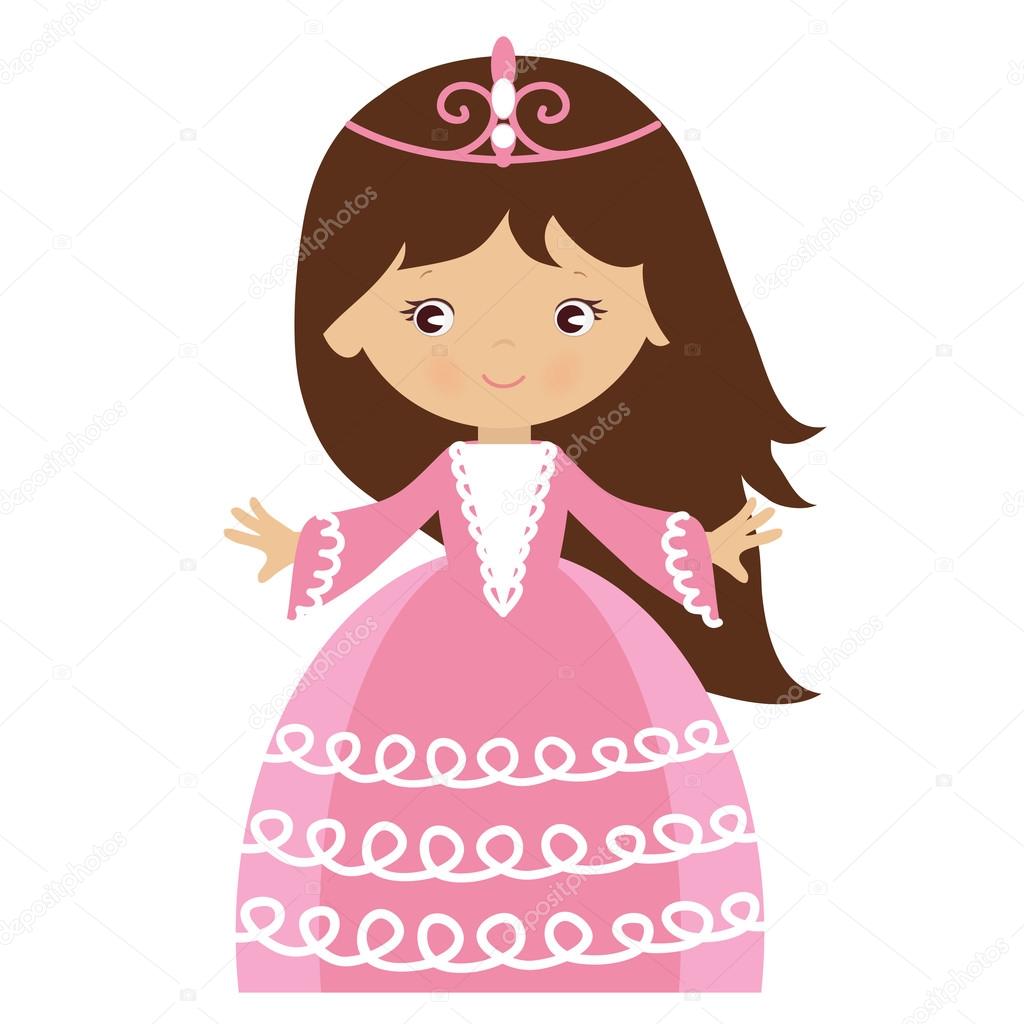 Princess vector illustration — Stock Vector © Clipartlana #106200208