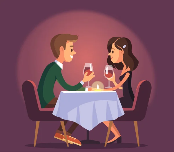 9,731,197 Couple at dinner Vector Images | Depositphotos