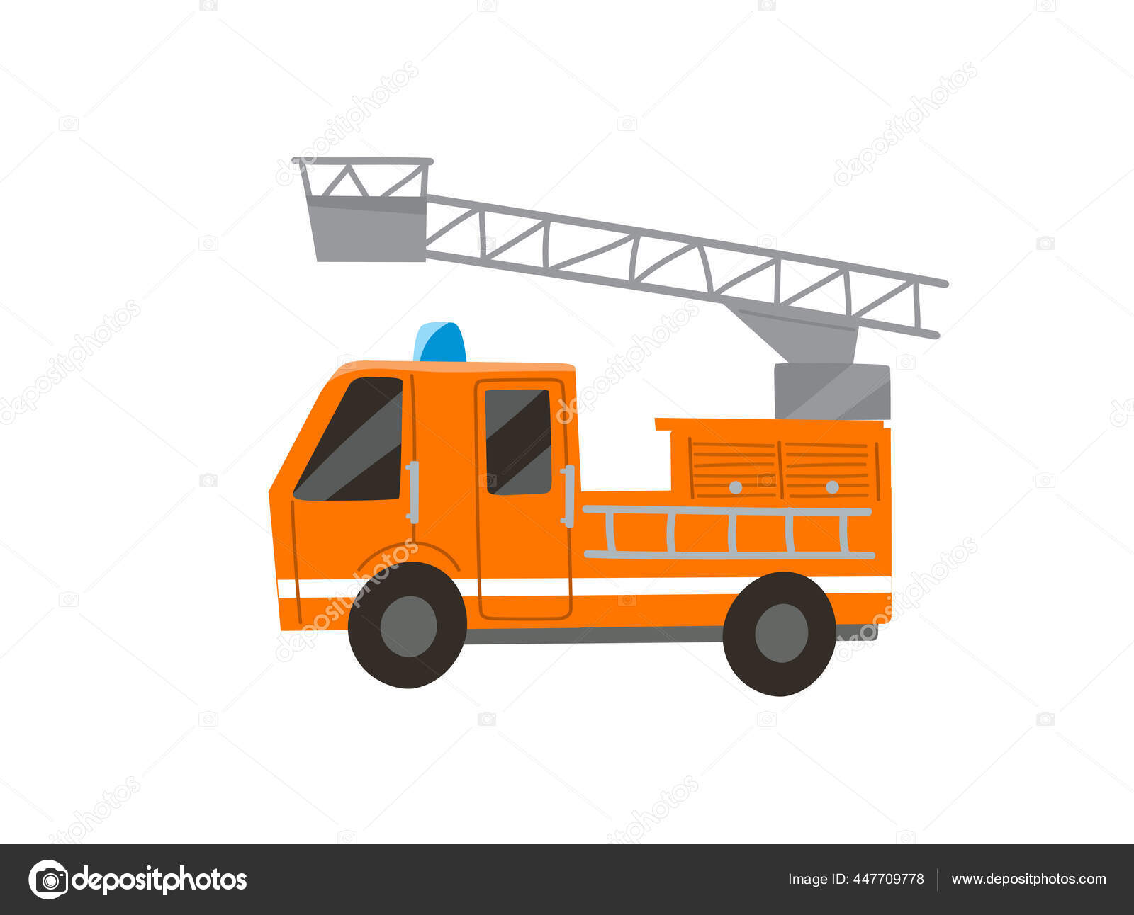 Fire Ladder Vector