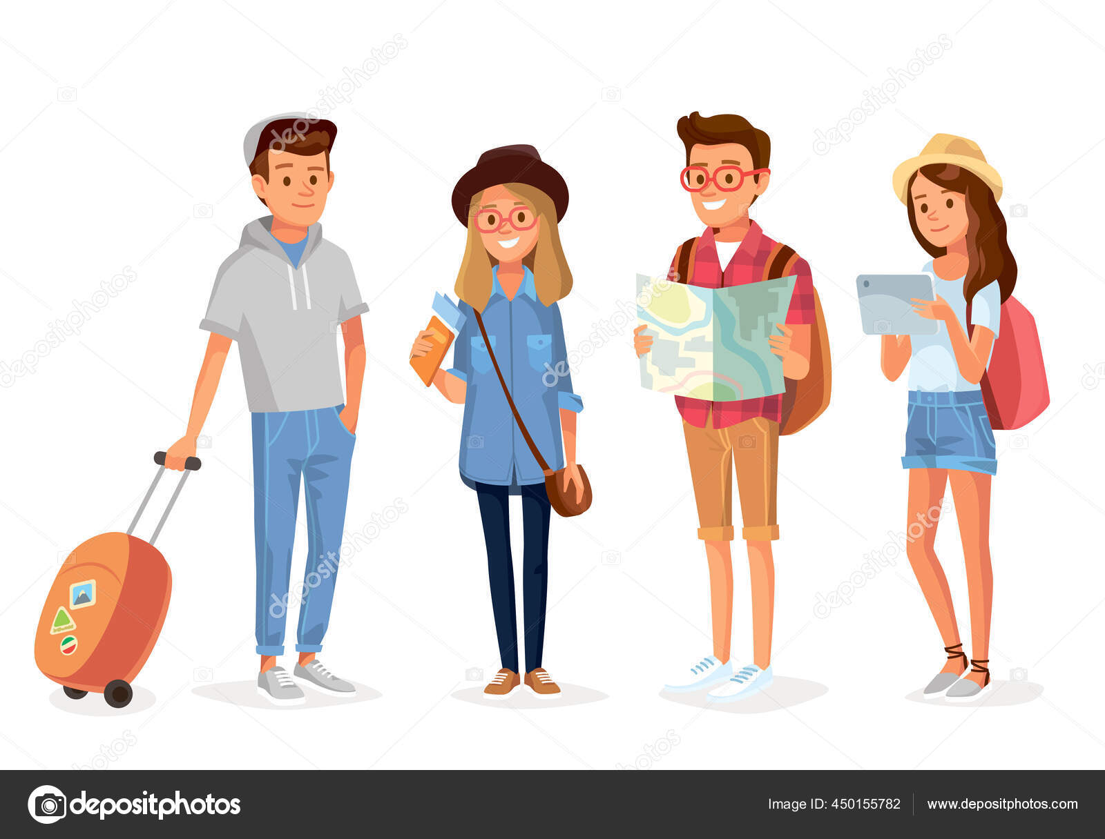 Travel People Clip Art
