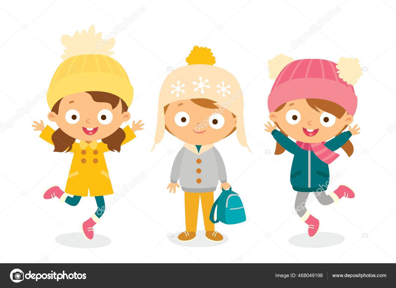 Winter Clothing Clipart For Kids Winter Clothes And Cold Weather