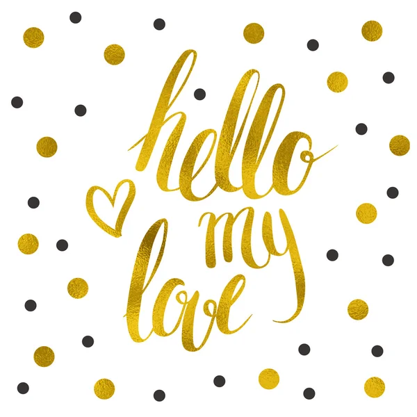 My best friend wallpaper | Hello my best friend lettering — Stock ...