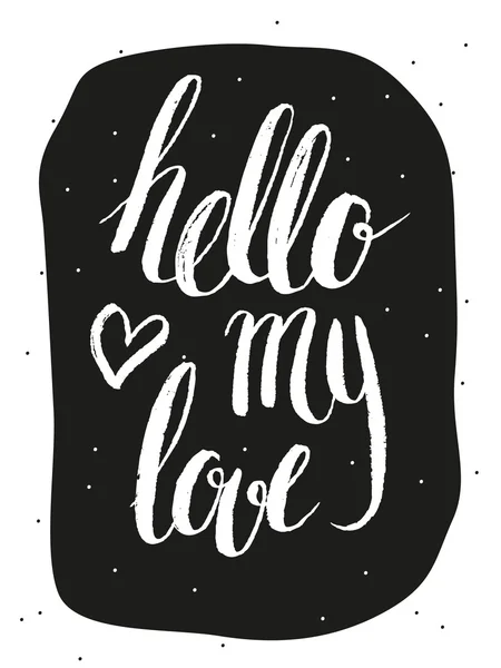 My best friend wallpaper | Hello my best friend lettering — Stock ...