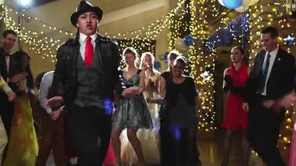 Students dancing at prom Stock Video Footage by ©Silverlake #84200592