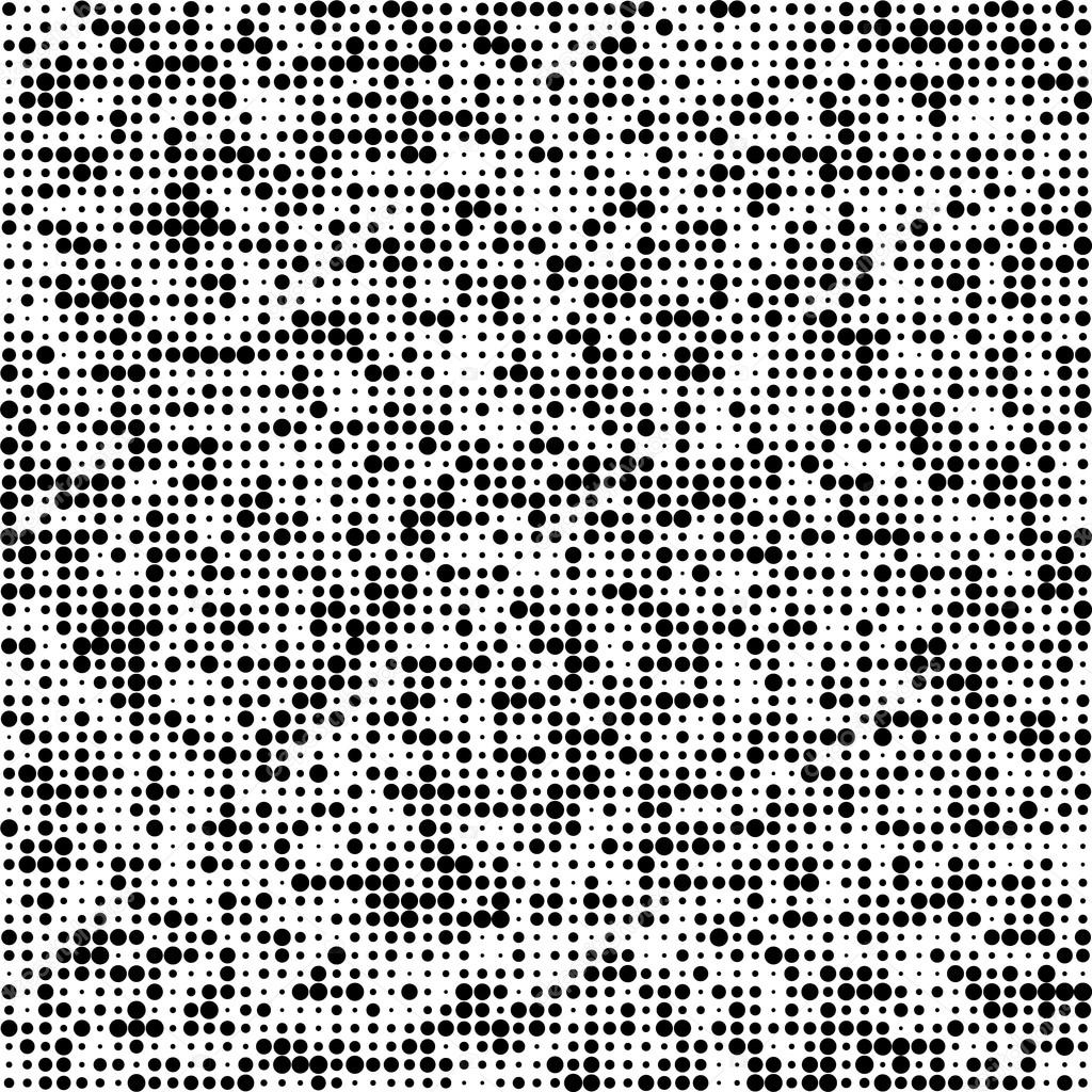Vector black and white dots for backgrounds and design. illustration ...