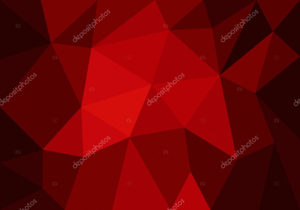 Polygonal mosaic red background Stock Vector Image by ©utah778 #100763320