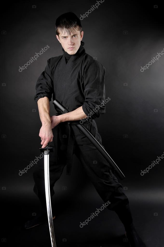 Ninja - spy, saboteur, stealth assassin of feudal Japan Stock Photo by ...