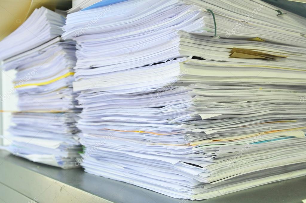 Stacks Of Papers