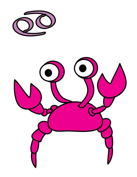 Jaiba dibujos animados imágenes de stock de arte vectorial | Depositphotos