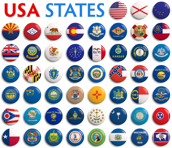 50 states flags Stock Photos & Royalty-Free Images | Depositphotos