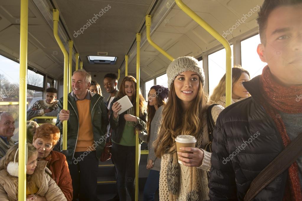 People on the bus Stock Photo by ©DGLimages 80488422