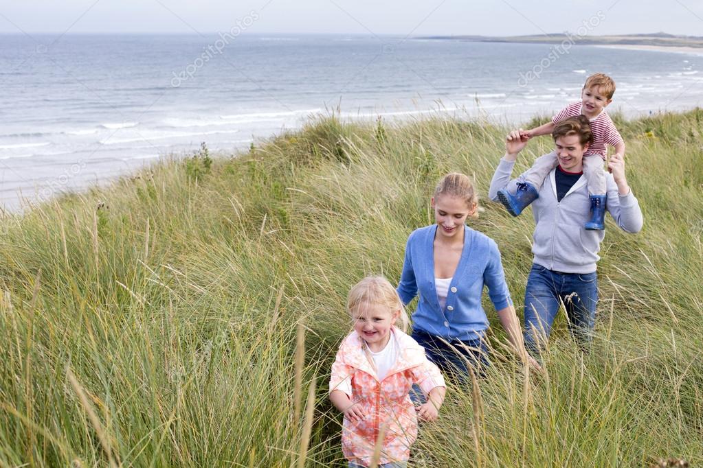 Happy little family — Stock Photo © DGLimages #89643150