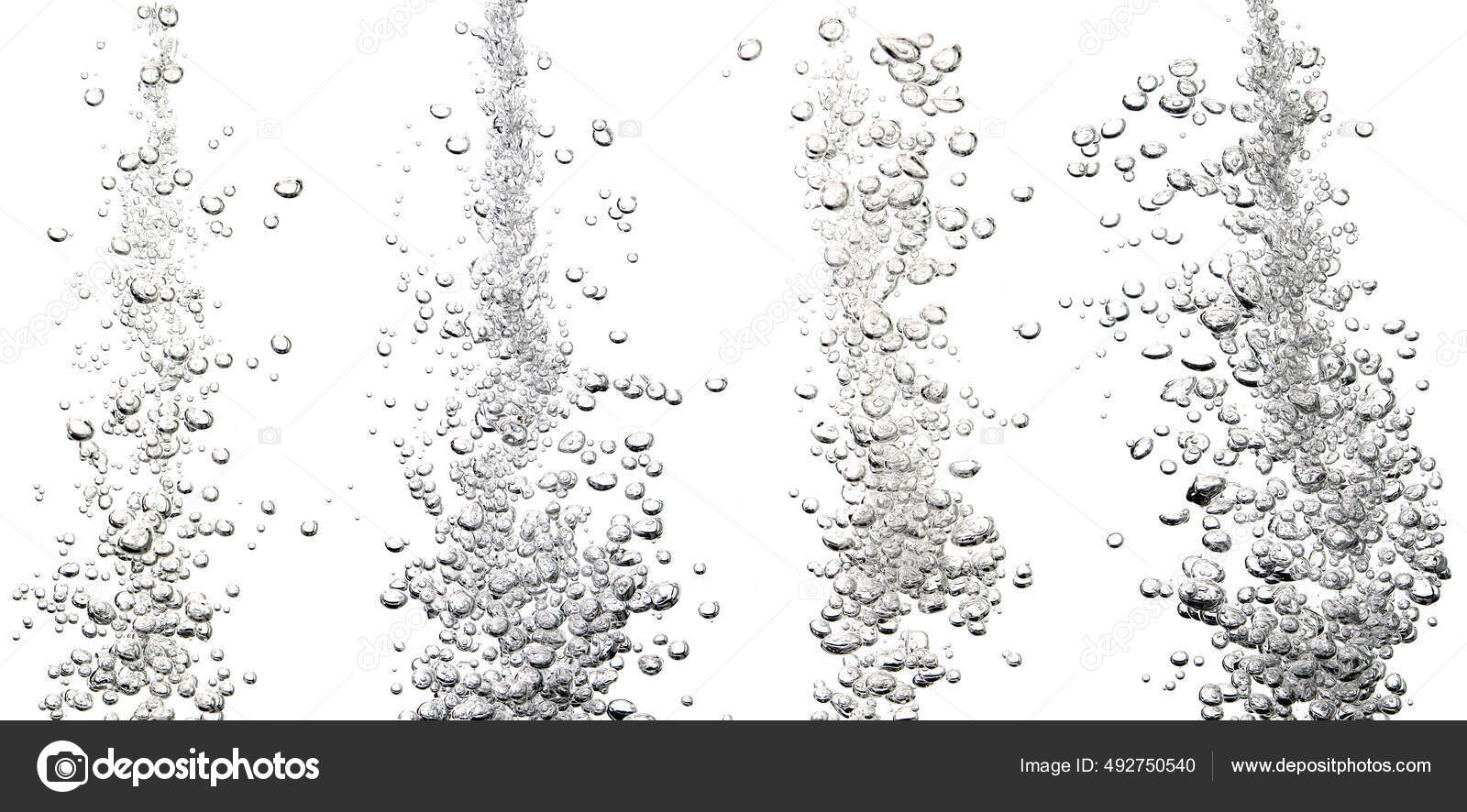 Collection Water Bubble Black Oxygen Air Underwater Clear Liquid ...