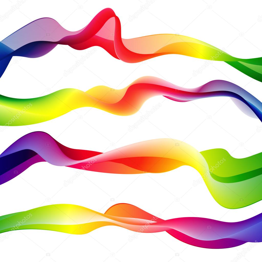 Colorful Waves Vector