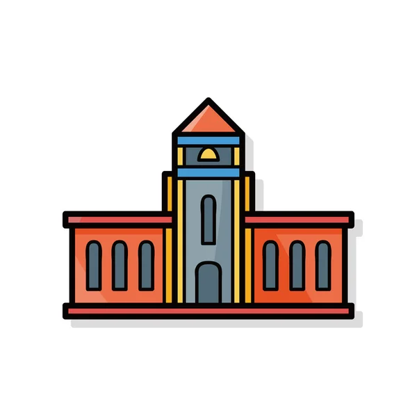 ᐈ School building sketch stock vectors, Royalty Free college building ...