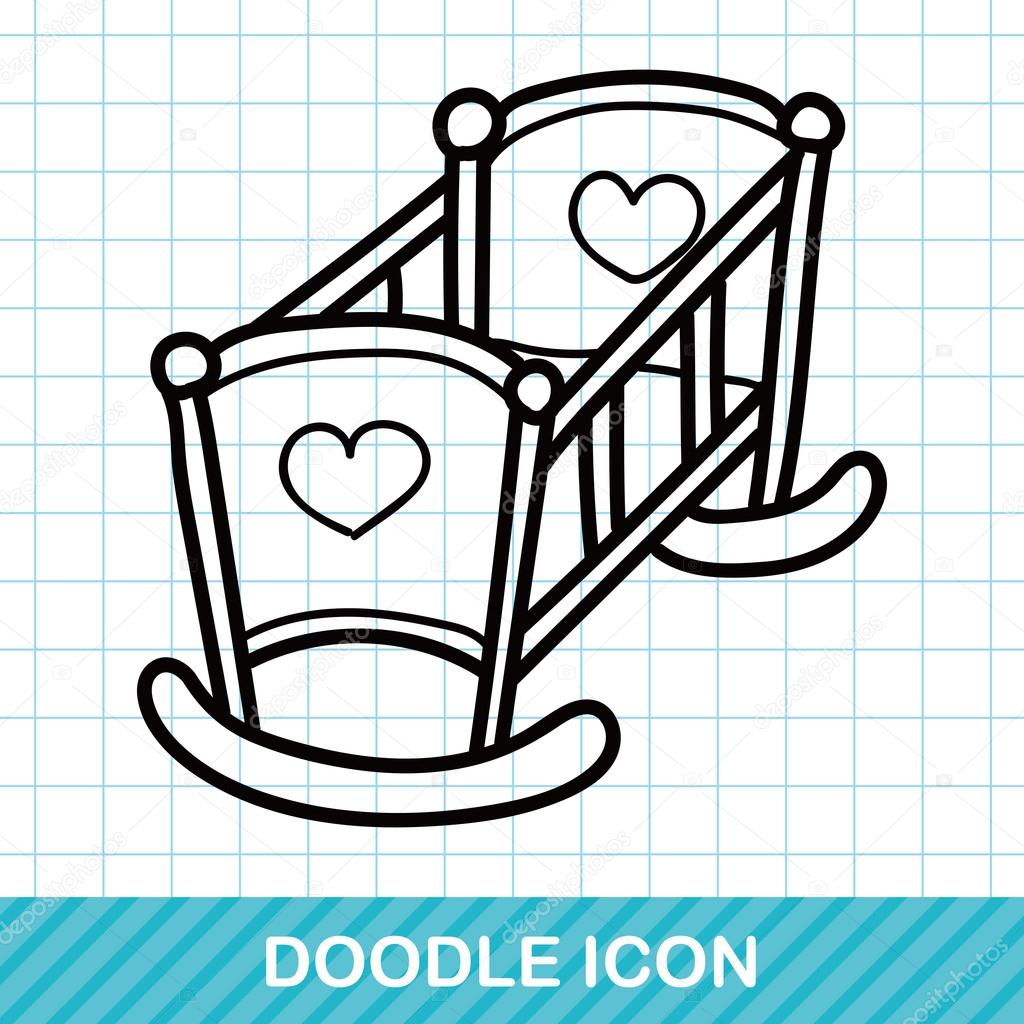 Baby Crib Drawing