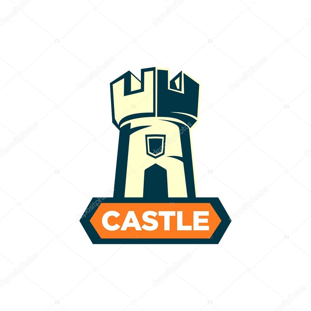 Castle Logo Template Stock Vector by ©mehibi 80584200