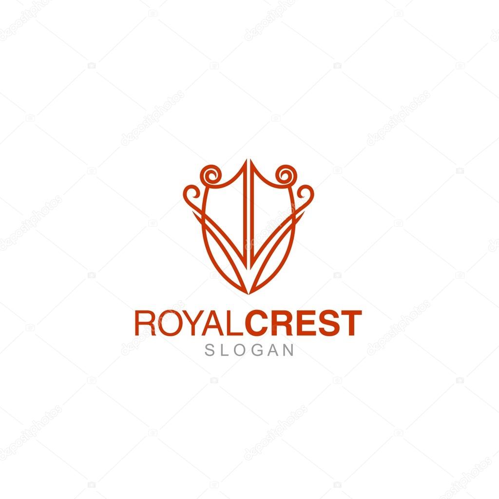 Crest Logo Template Stock Vector Image by ©mehibi #81205514