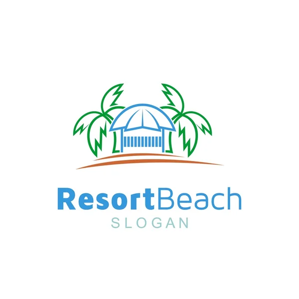 Resort Logo Template Stock Vector Image by ©mehibi #81319328