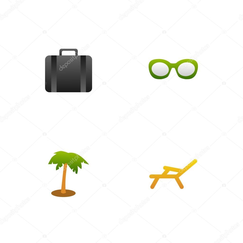 Resort Icon Set Stock Vector Image by ©mehibi #82886386