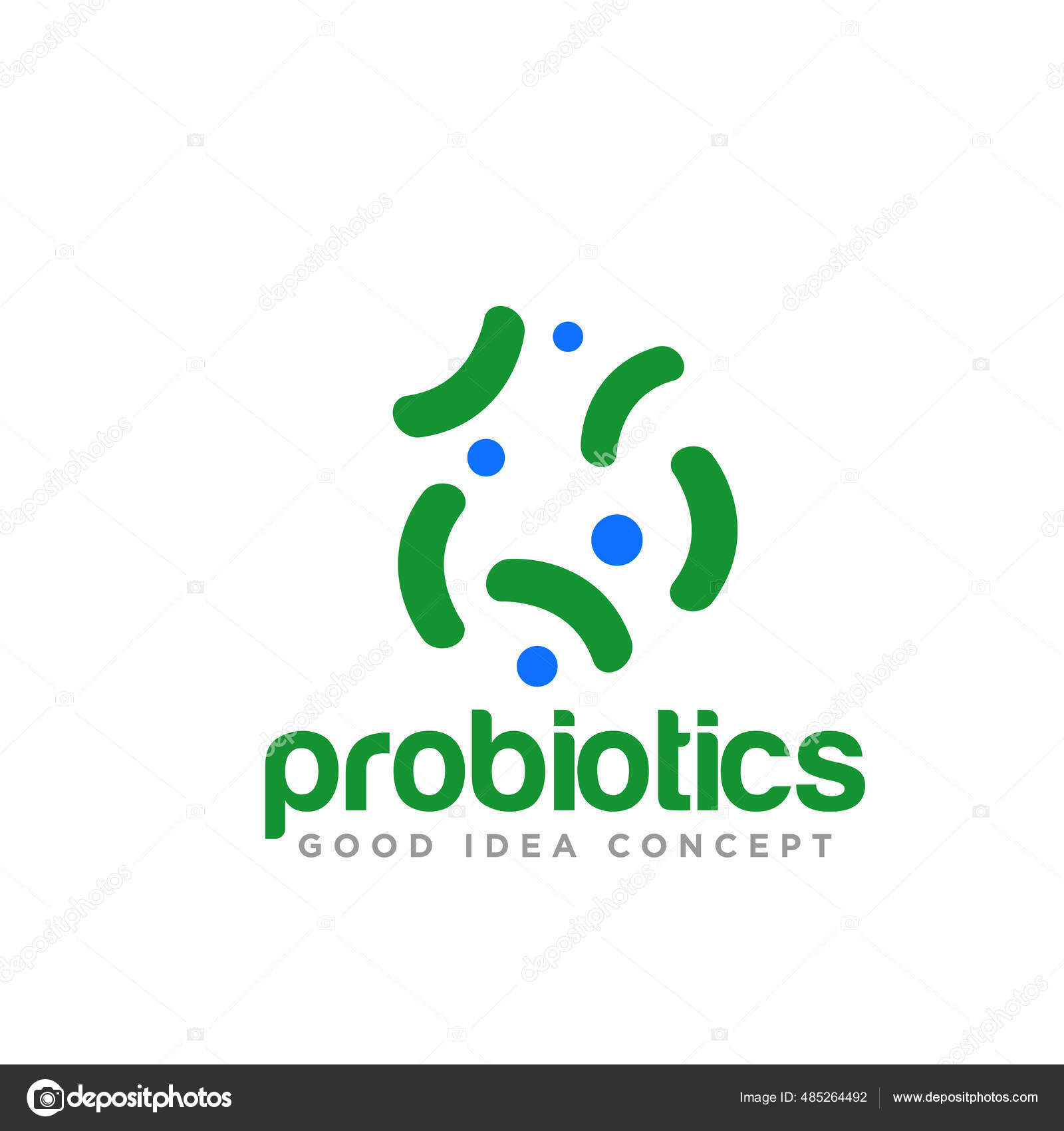 Bacteria Logo Design Vector Template Stock Vector Image by ©Nano99 ...