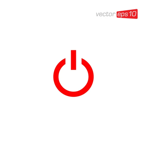 Power Button Icon Design Vector Stock Vector Image by ©Nano99 #491978494