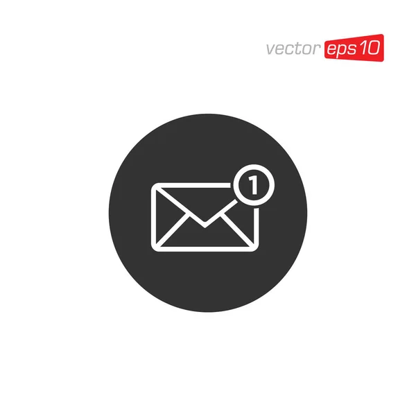 Notification Message Email Icon Logo Design Stock Vector Image by ...