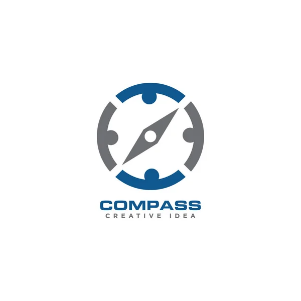 Compass Logo Design Vector Stock Vector by ©Nano99 498390596