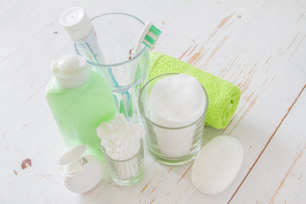 Hygiene care products — Stock Photo © anaumenko #84290962