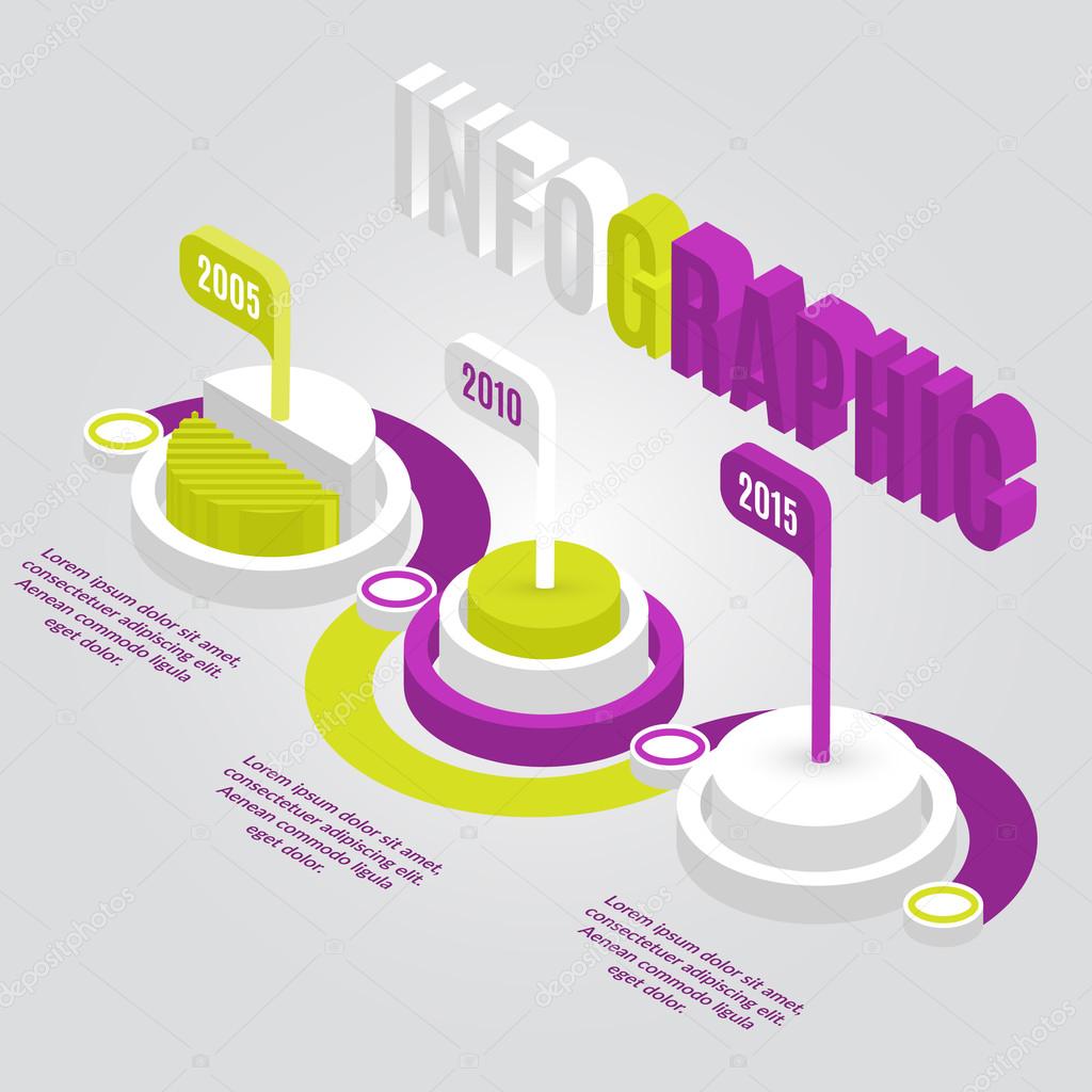 Vector colorful timeline infographic elements Stock Vector Image by ...