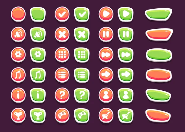 13,059 Game buttons Vector Images | Depositphotos