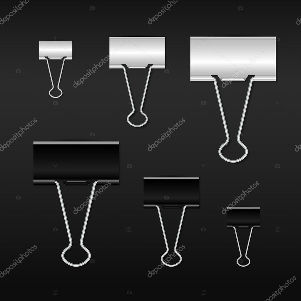 Binder clips Stock Vector Image by ©brilliantskylight #85161480