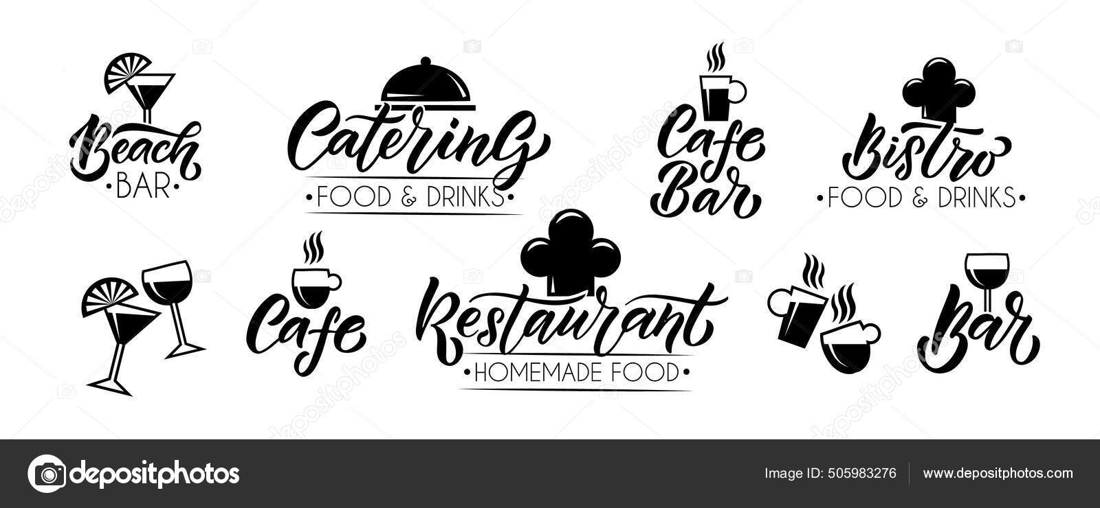 Typography Restaurant Logo