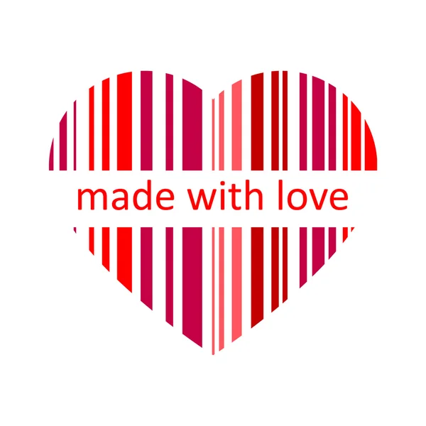 Love barcode — Stock Vector © HAKAKATb #1079648