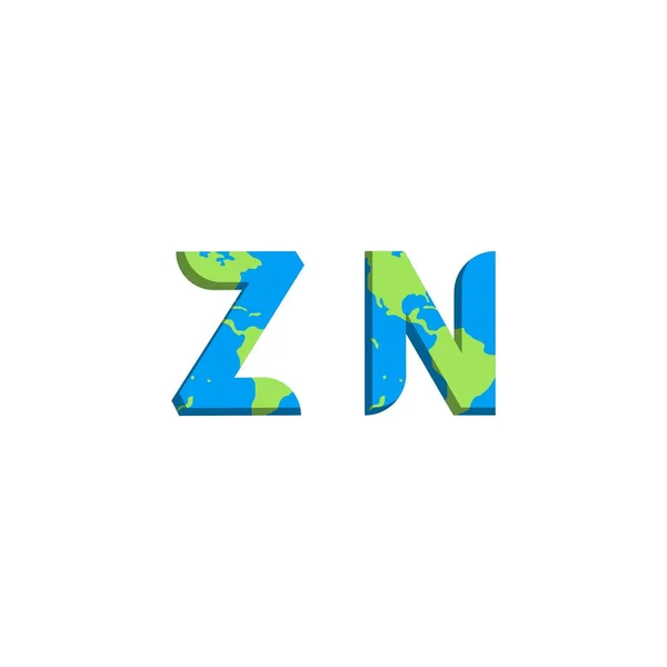 Zsn logo imágenes de stock de arte vectorial | Depositphotos