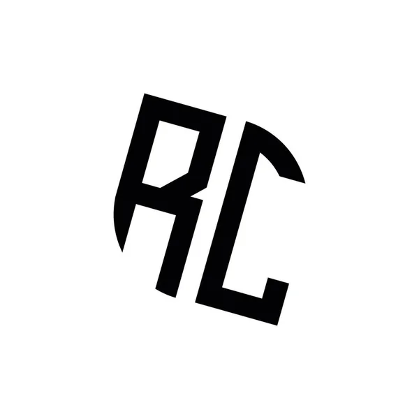 Rcm letter imágenes de stock de arte vectorial | Depositphotos