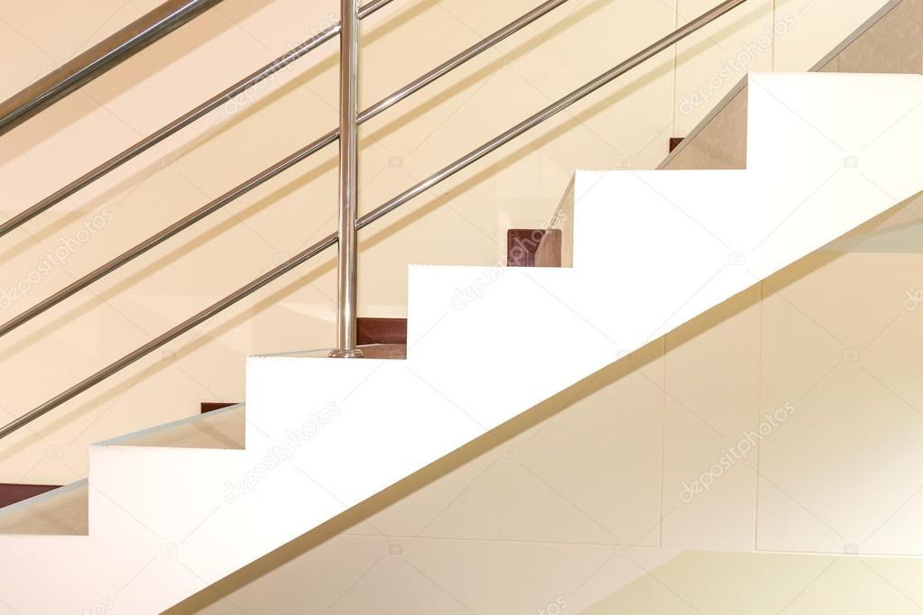 Stainless steel railing. — Stock Photo © etaphop #97585254