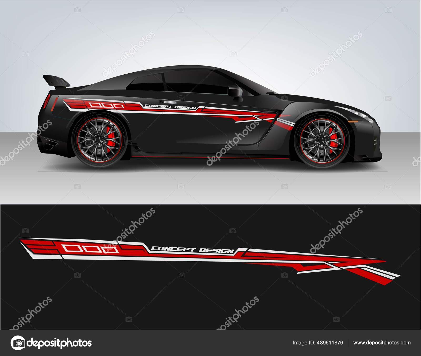 Vinyl Sticker Decals Set Car Truck Mini Bus Modify Motorcycle Stock ...