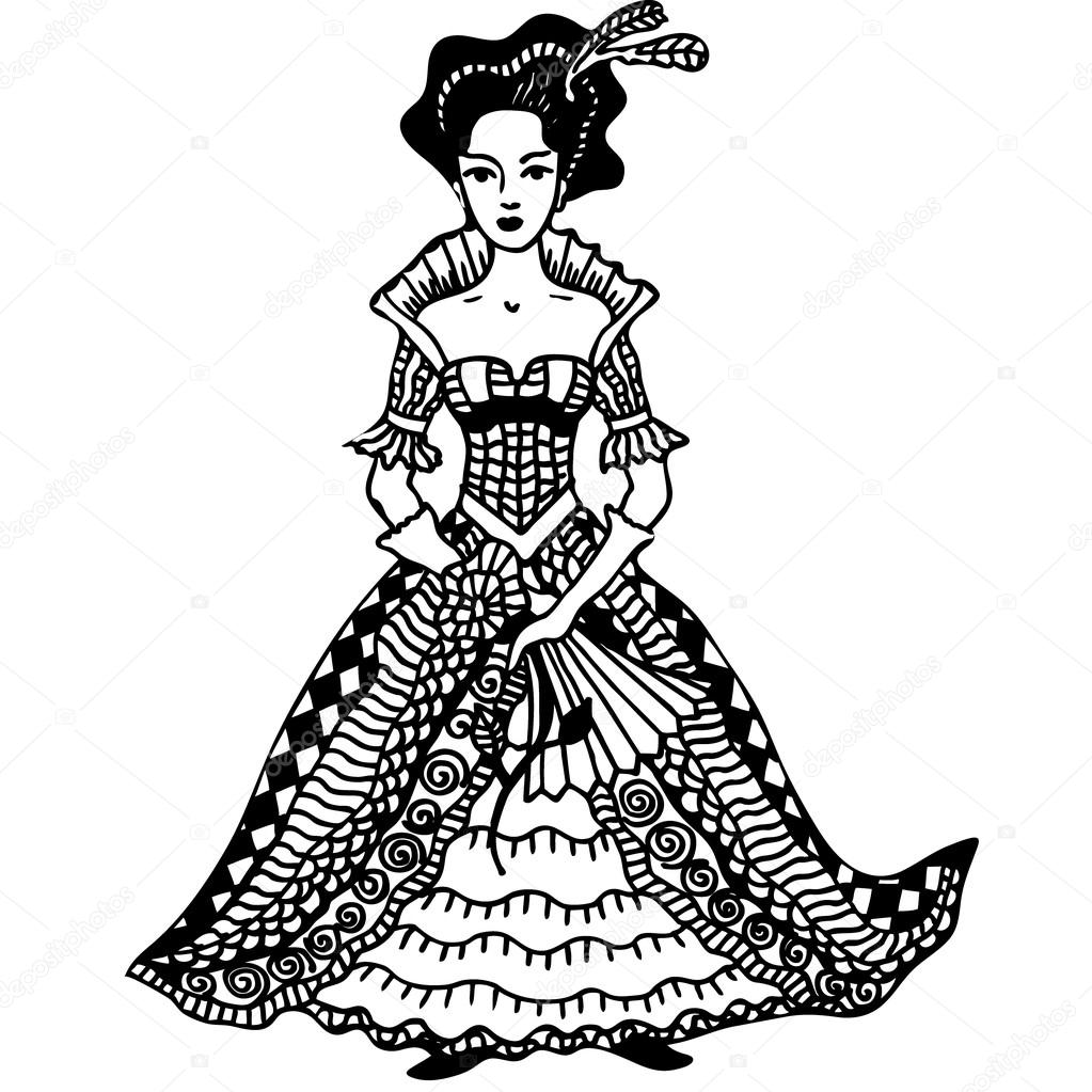 Queen Clip Art Black And White