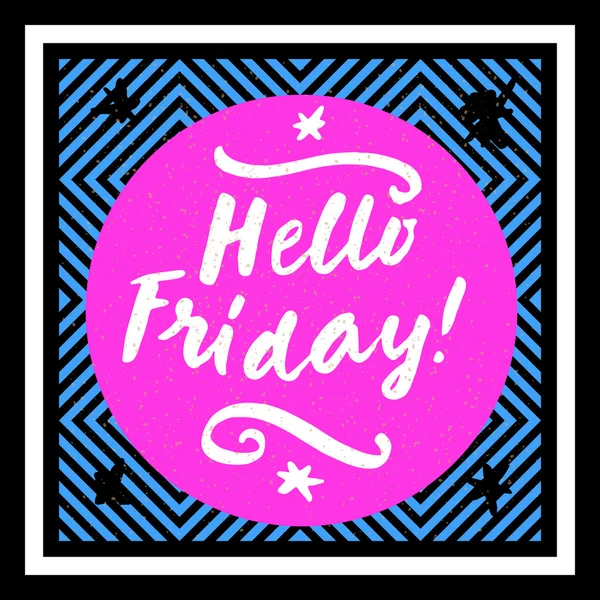 626 Hello friday Vector Images | Depositphotos