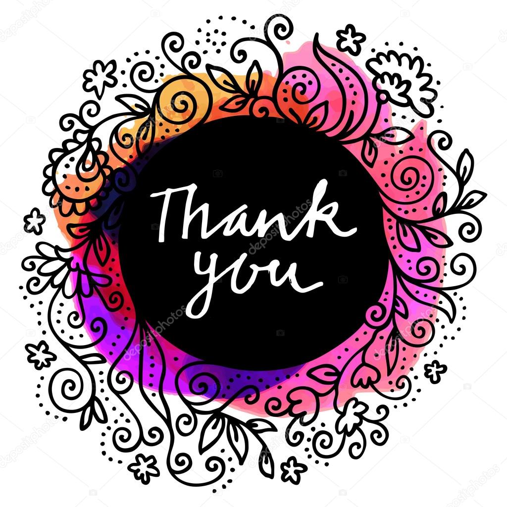 Thank You card Stock Vector Image by ©babayuka #112509676