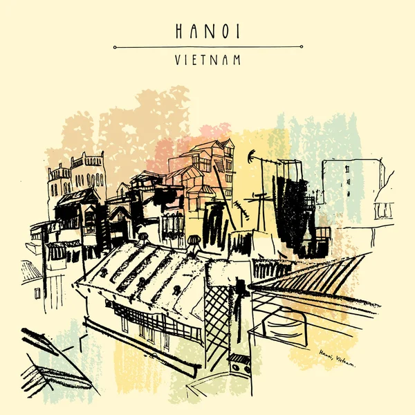 Landscape in hanoi Vector Images, Royalty-free Landscape in hanoi ...