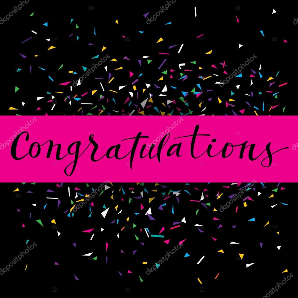 Holiday congratulations lettering Stock Vector Image by ©babayuka #88952800