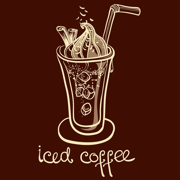 Iced Coffee Logo Ice Coffee Logo Vector Art, Icons, And Graphics For