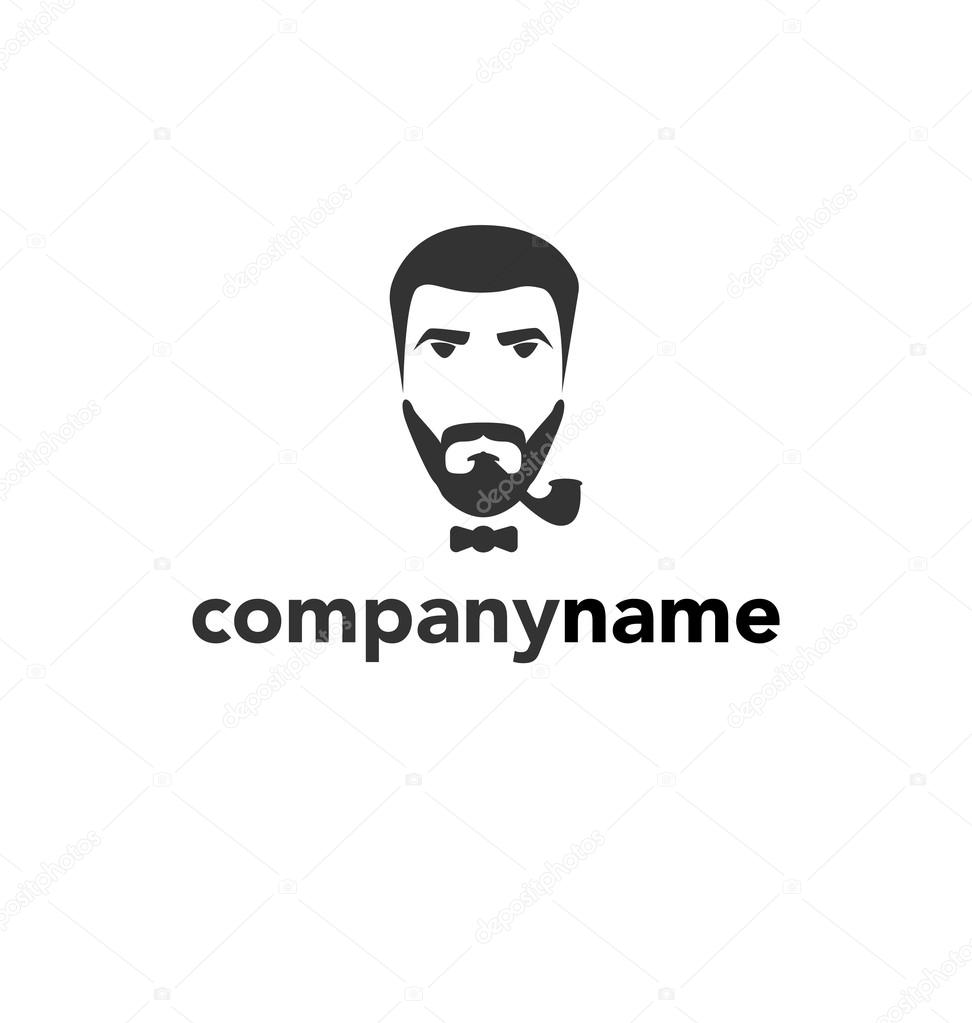 Logotipo vintage hombre Vector de stock por ©arbati6 108235192