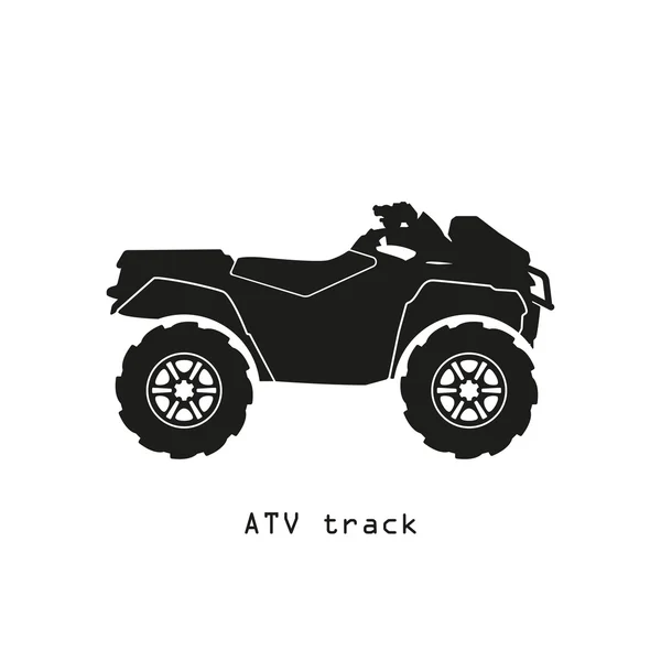 Atv black white Vector Art Stock Images | Depositphotos
