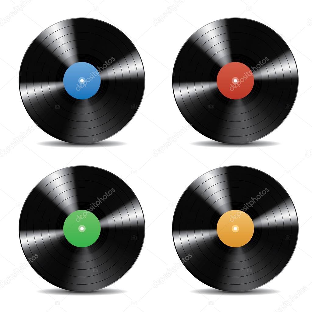 Collection of Vector Vinyl Records Stock Vector Image by ©bonezboyz ...