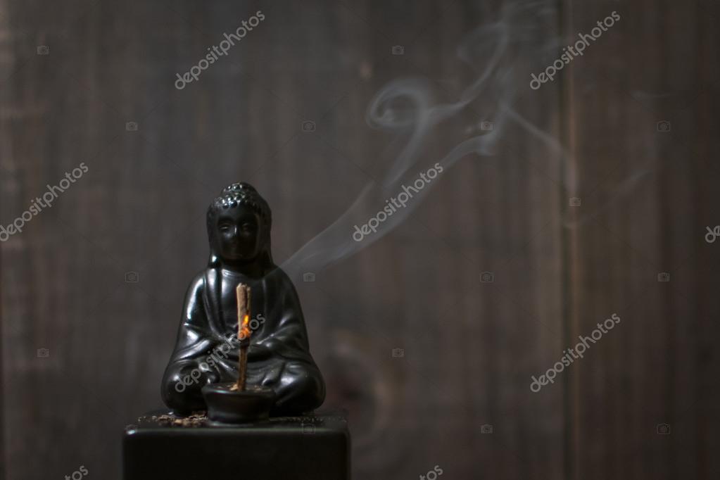 Smoking Buddha Incense Holder Stock Photo by ©sand86@gmail.com 81204604