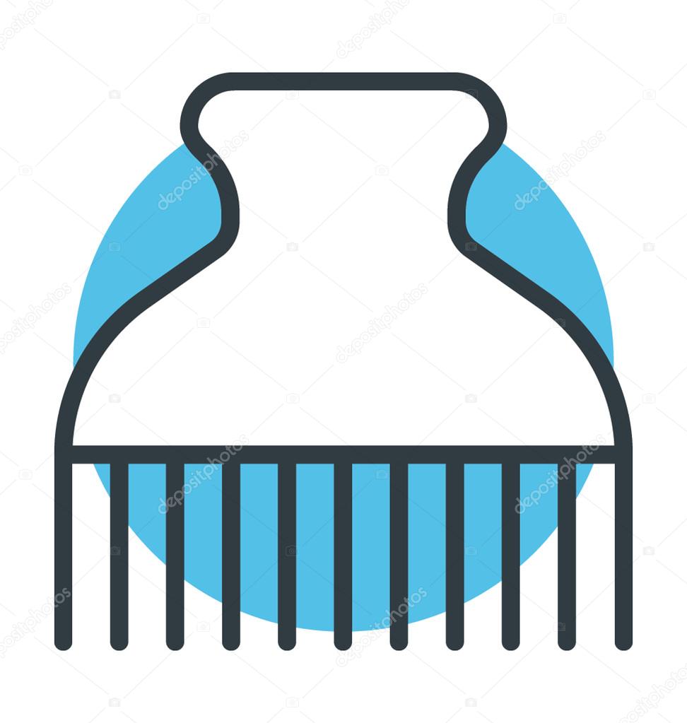 Afro Comb Vector